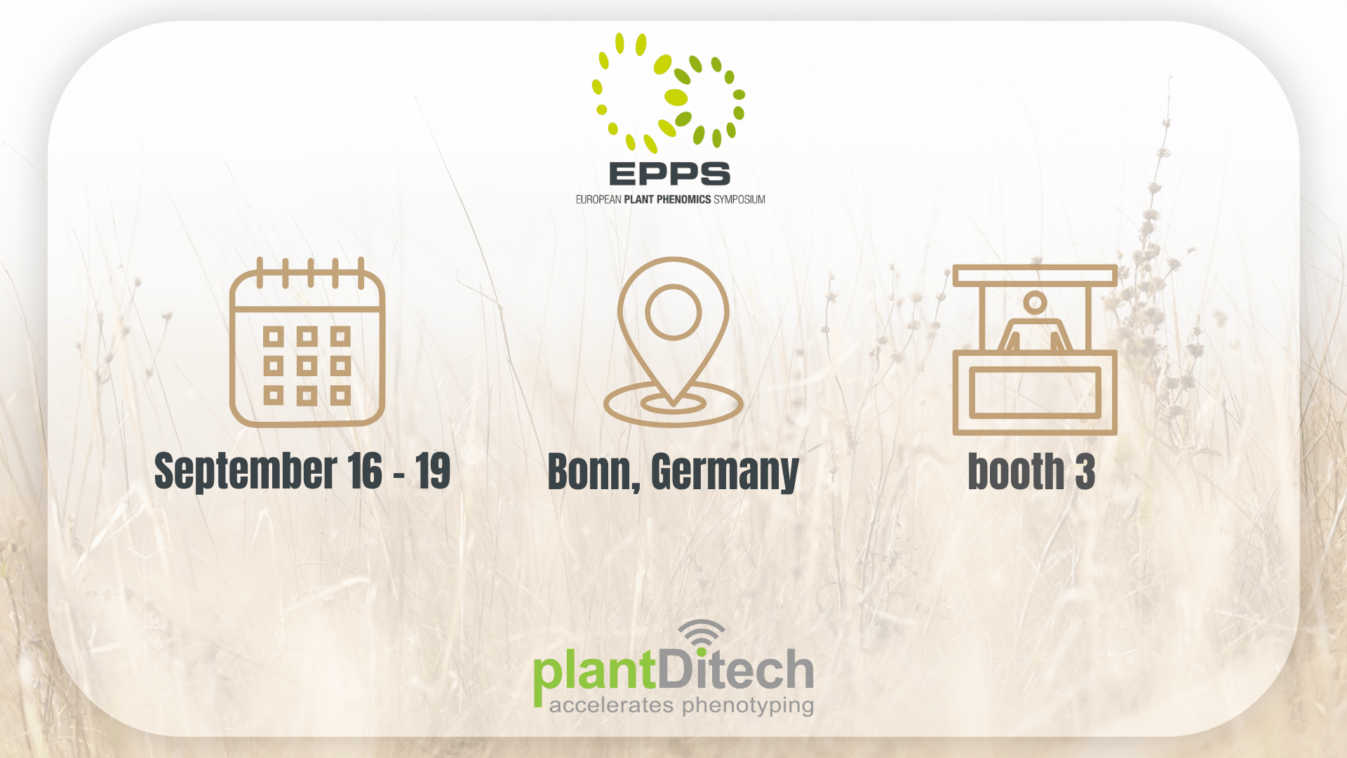 Events - Plant-Ditech